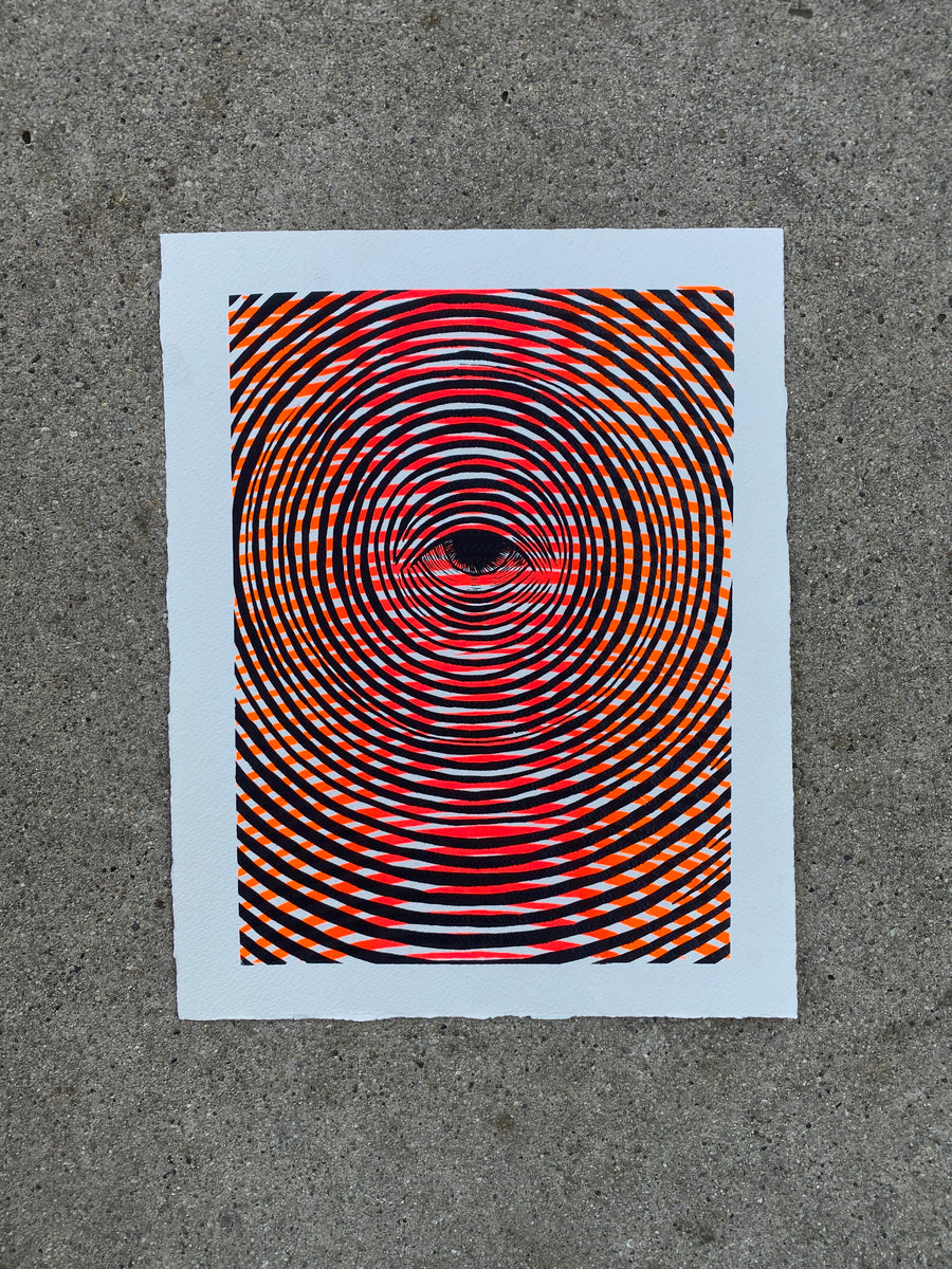 Andrew Schoultz X KNOWN Ltd. Screen Printed Artist Board & Hand Made P ...